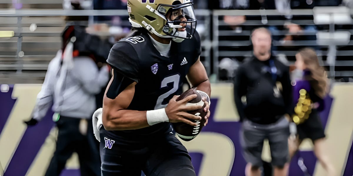 Bryce Young 2.0: UW's Freshman is a Potential #1 Overall Draft Pick in ...