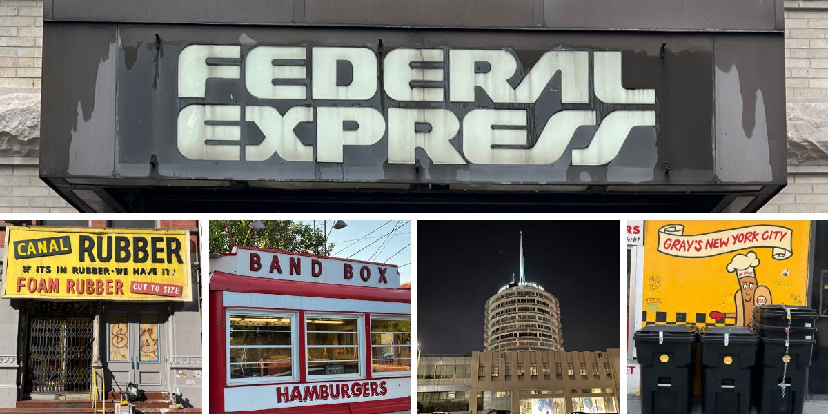 Retrologist's Roadside Roundup: Old-school Federal Express sign ...