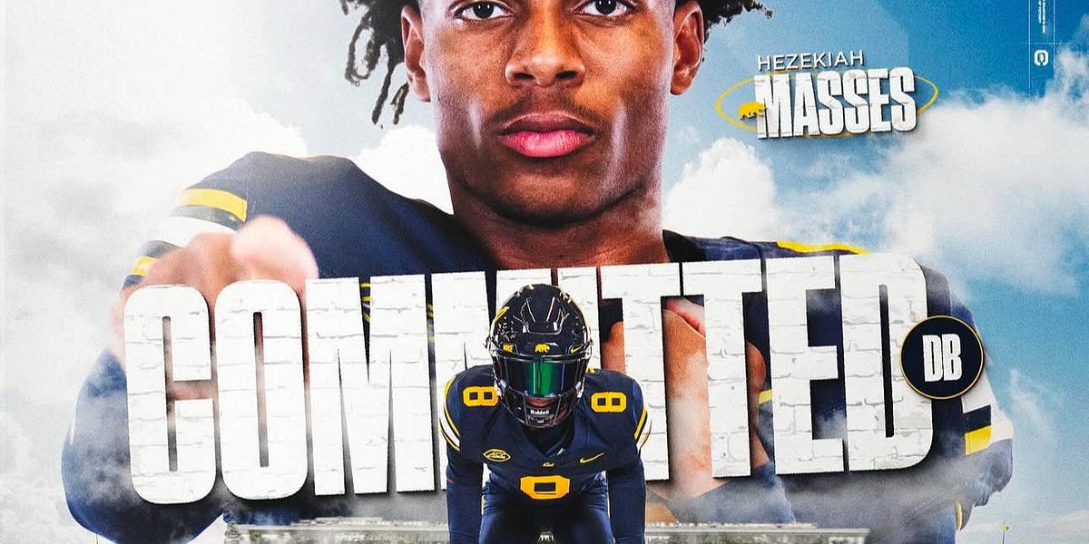 Cal Adds FIU's DB Hezekiah Masses from the Portal
