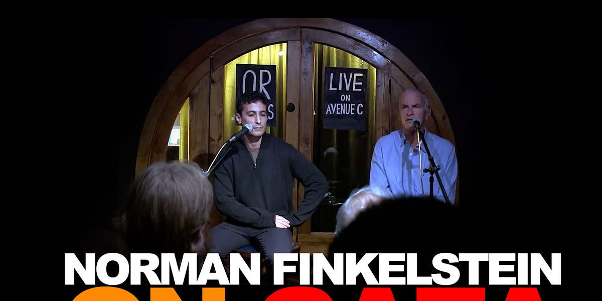 Norman Finkelstein on Gaza - by Aaron Maté - Aaron Mate