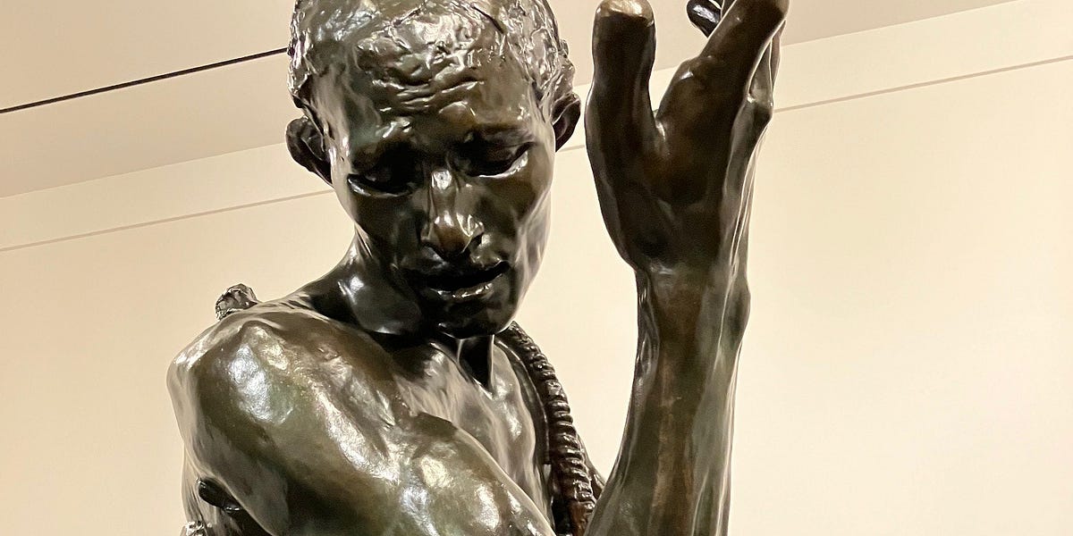 Dylan + Art: Rodin - by Graley Herren - Shadow Chasing