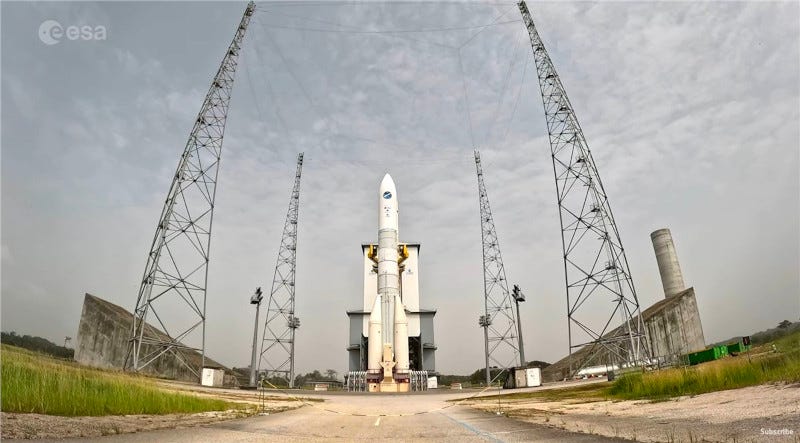 Cryogenic System Disconnection Test Completed on Ariane 6