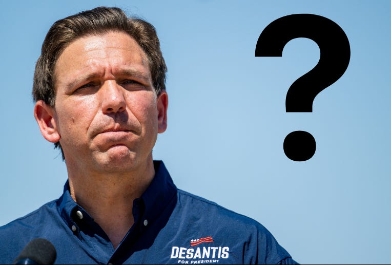 What is DeSantis Thinking? - by Dave Brown