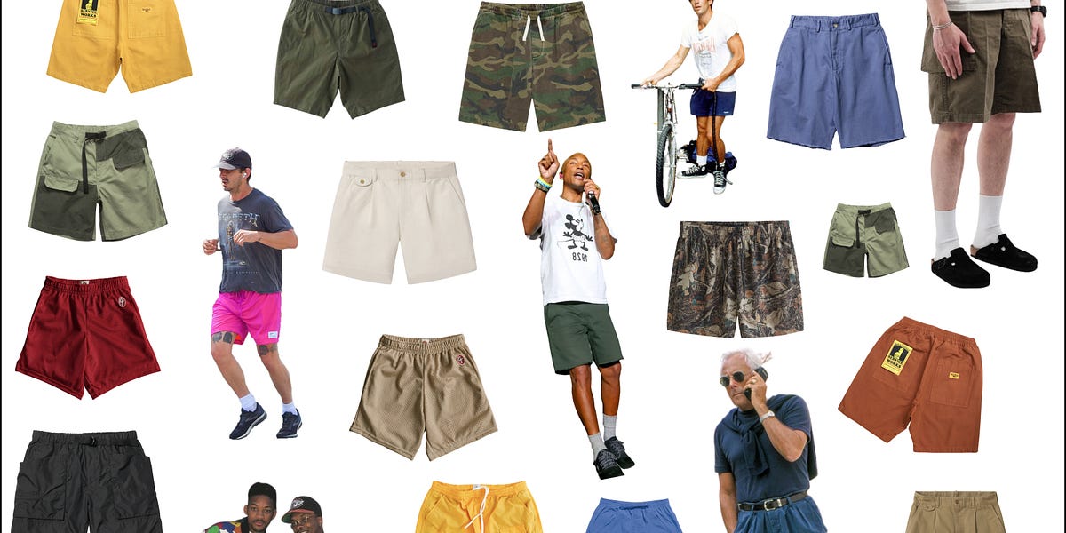 The warm weather guide to shorts - sprezza