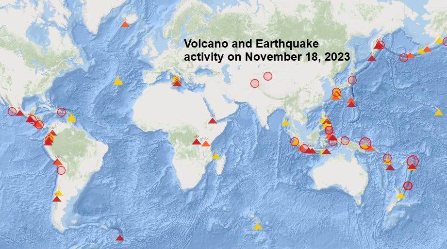 Global Volcanic Upheaval: - by David Montaigne