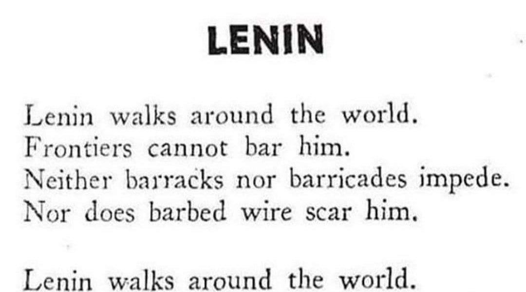 On the Centennial of the Death of V. I. Lenin