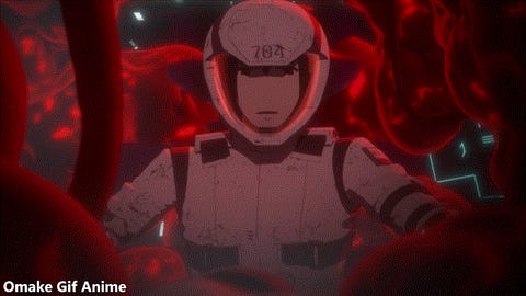 Omake Gif Anime - Knights of Sidonia S2 - Episode 11 - Benisuzume Pilot