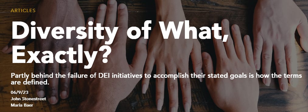 Diversity of What, Exactly? - by Mo Hodge Ministries