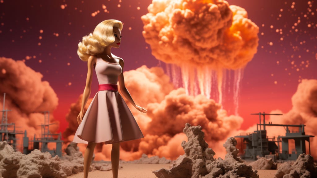 The Barbie Bomb (July-August) - by Katelyn Walls Shelton