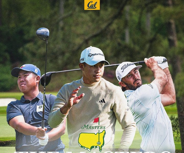 Cal Bears at the Masters live chat: Max Homa in the lead in the 2nd round