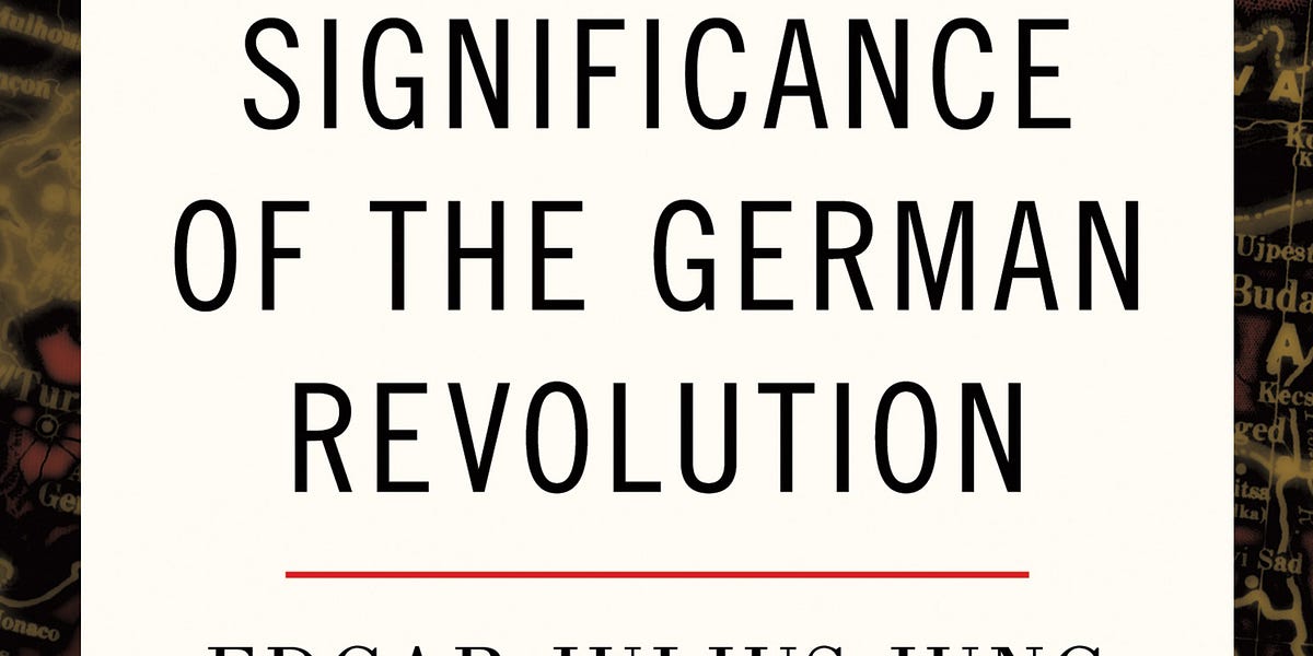 The Significance of the German Revolution