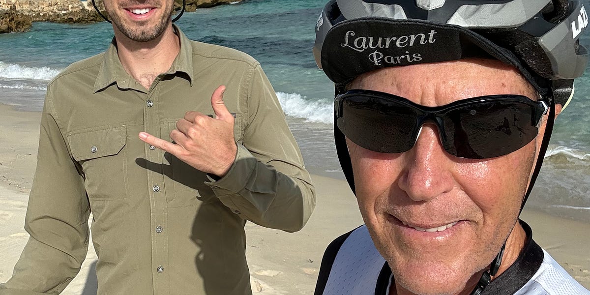 Leaving Perth - by Ian Andersen - Ride with Ian