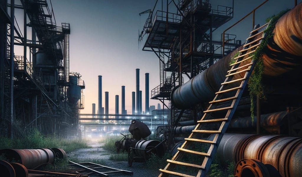 The Broken Ladder - by Tobi Lawson - 1914 Reader