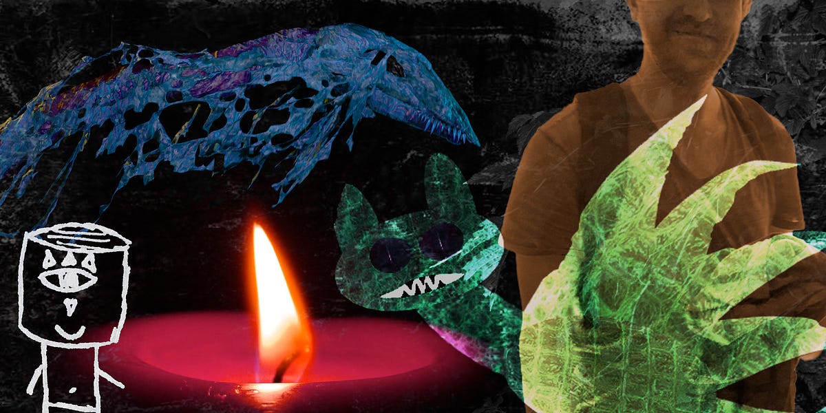 Void Man - by Jonah Barnett - Scavenger Scraps