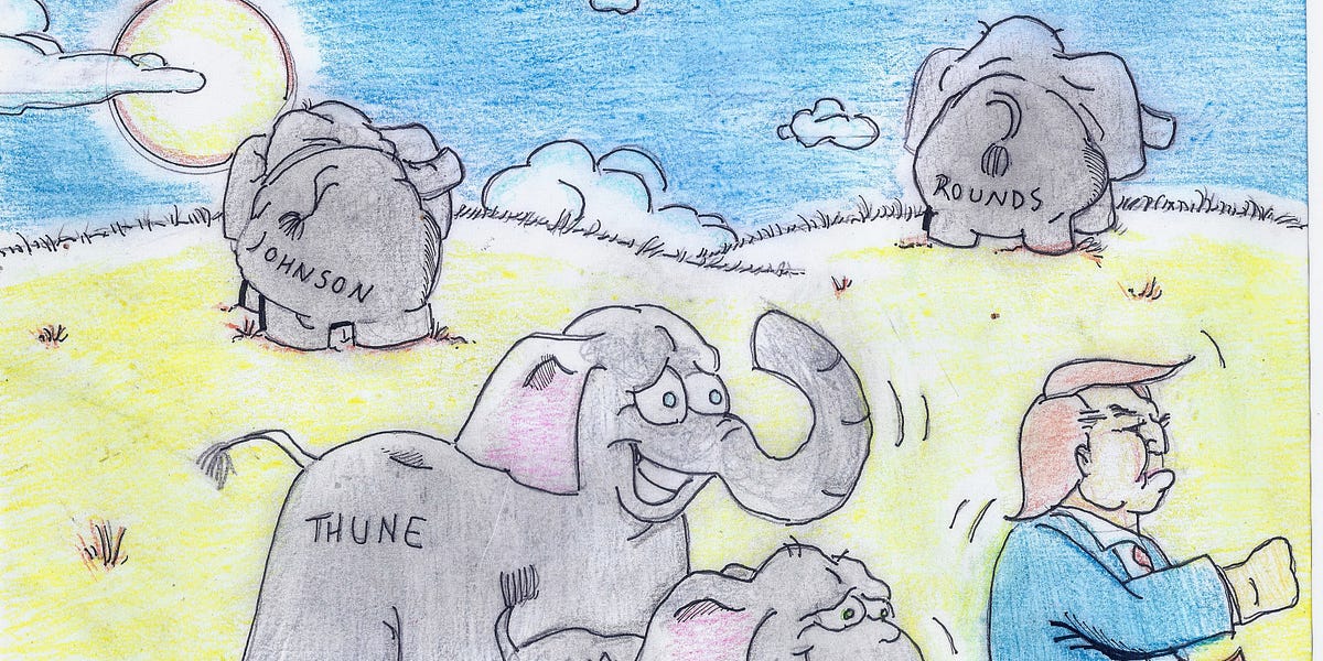 Cartoon | Splitting the herd - by Ryan M Stoick