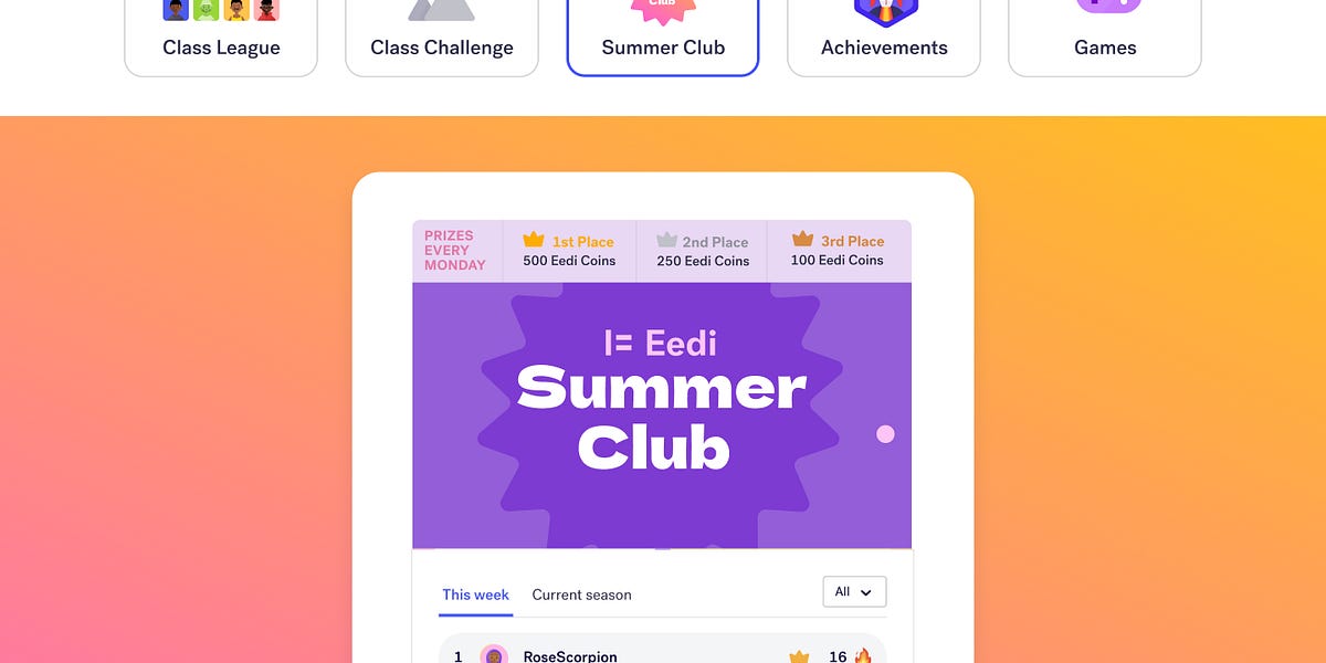 ☀️Eedi summer club!☀️ - Eedi Newsletter