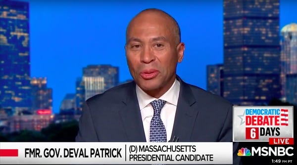 Deval Patrick Had A Very Bad Week Yesterday
