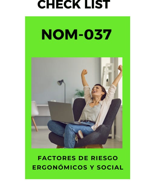 Check list de la NOM-037 - by Adolfo Alvarez