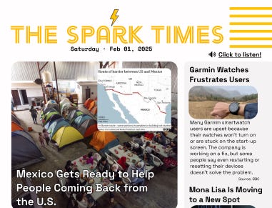 Feb 1, 2025: The Spark Times