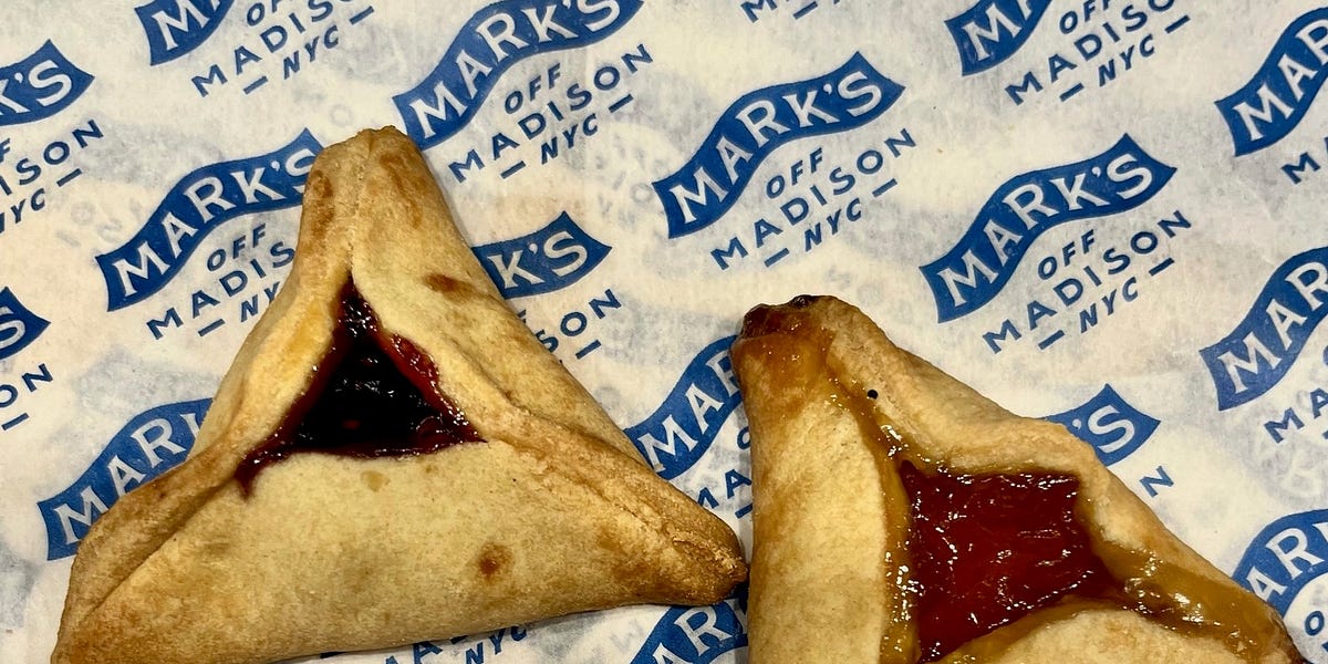 Mark Strausman Shares His Hamentashen Recipe