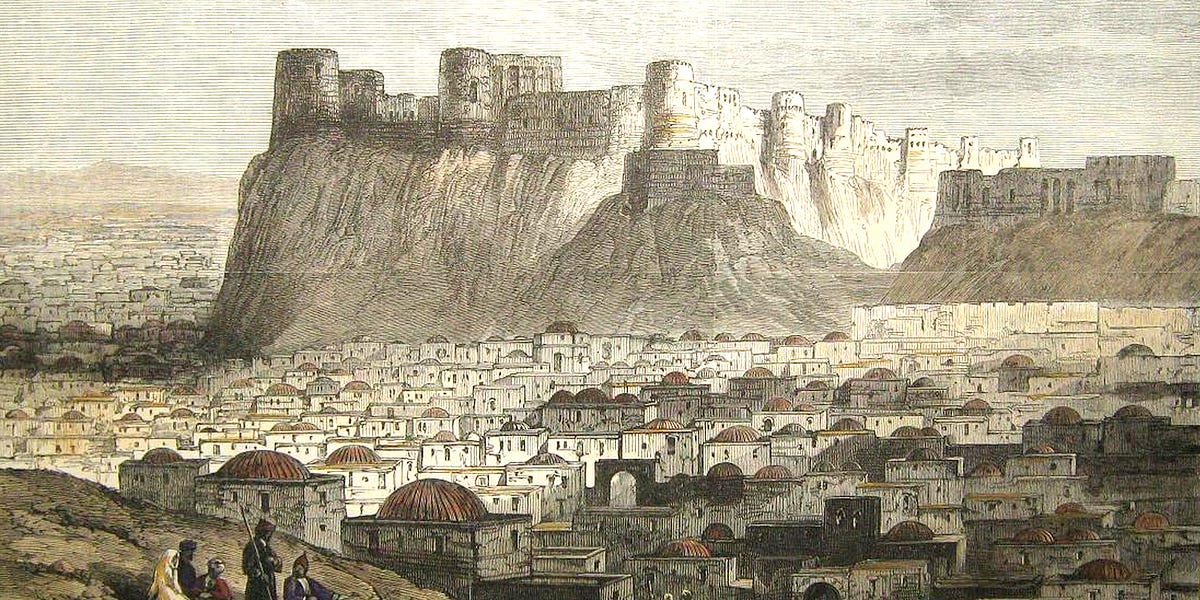 The Fortress of Herat - Turkestan Vedomosti, 1885