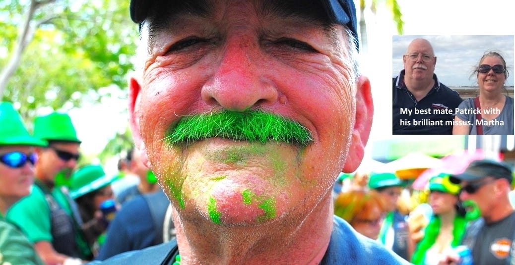 WHEN IRISH EYES ARE SMILING FOR PAT AND ST PATRICK