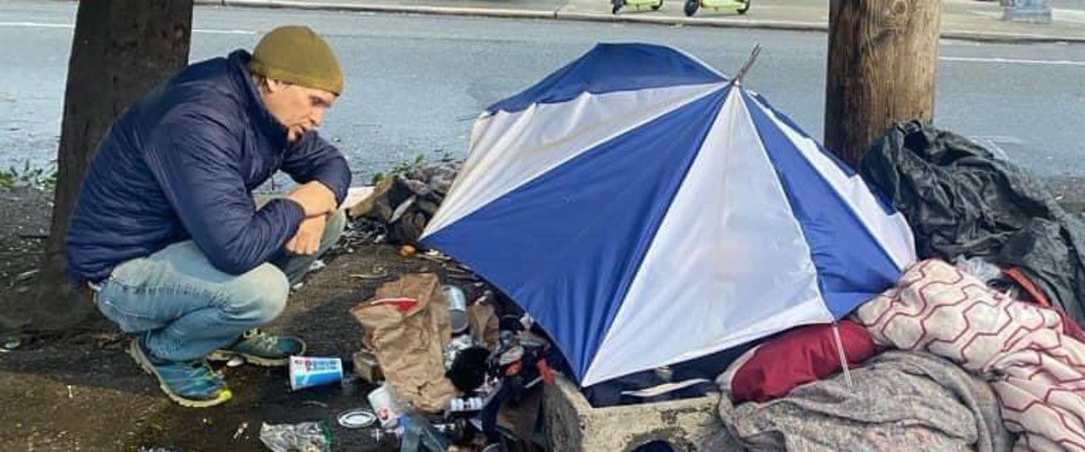 "It's a piece of cake" being homeless in Portland
