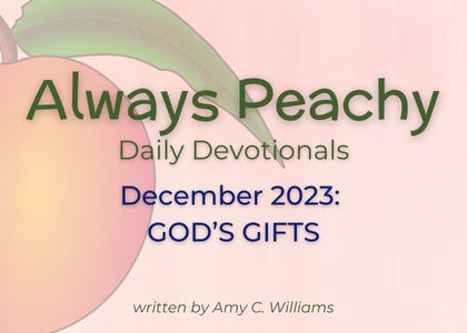 How do you use God's gifts? - by Amy C. Williams