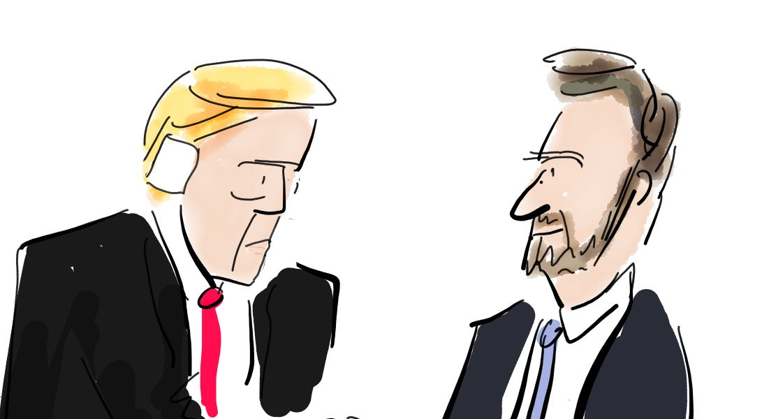 Drawing the RNC, Day One - by Liza Donnelly - Seeing Things