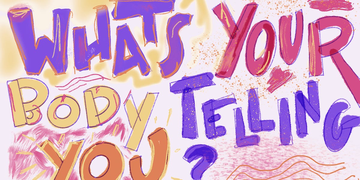 What's your body telling you? - by Kyle Aldous