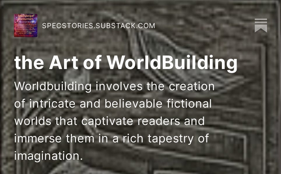 the Art of WorldBuilding - by C. L. Nichols - StoryAngles