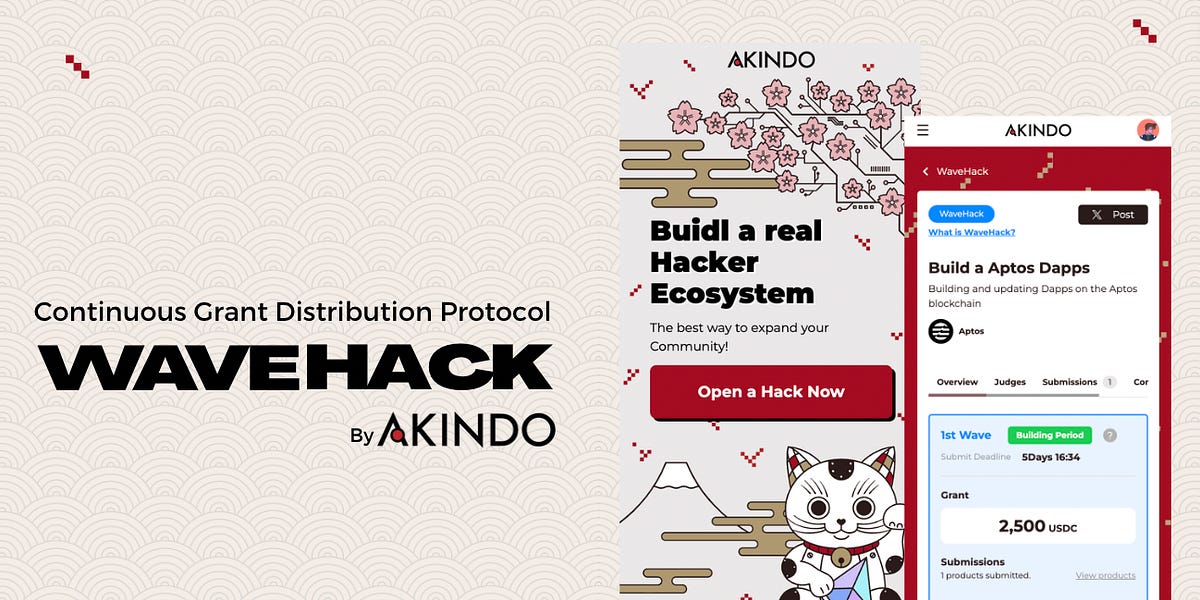 What is WaveHack? Grant Distribution Protocol to Grow App Ecosystems for Infra Projects