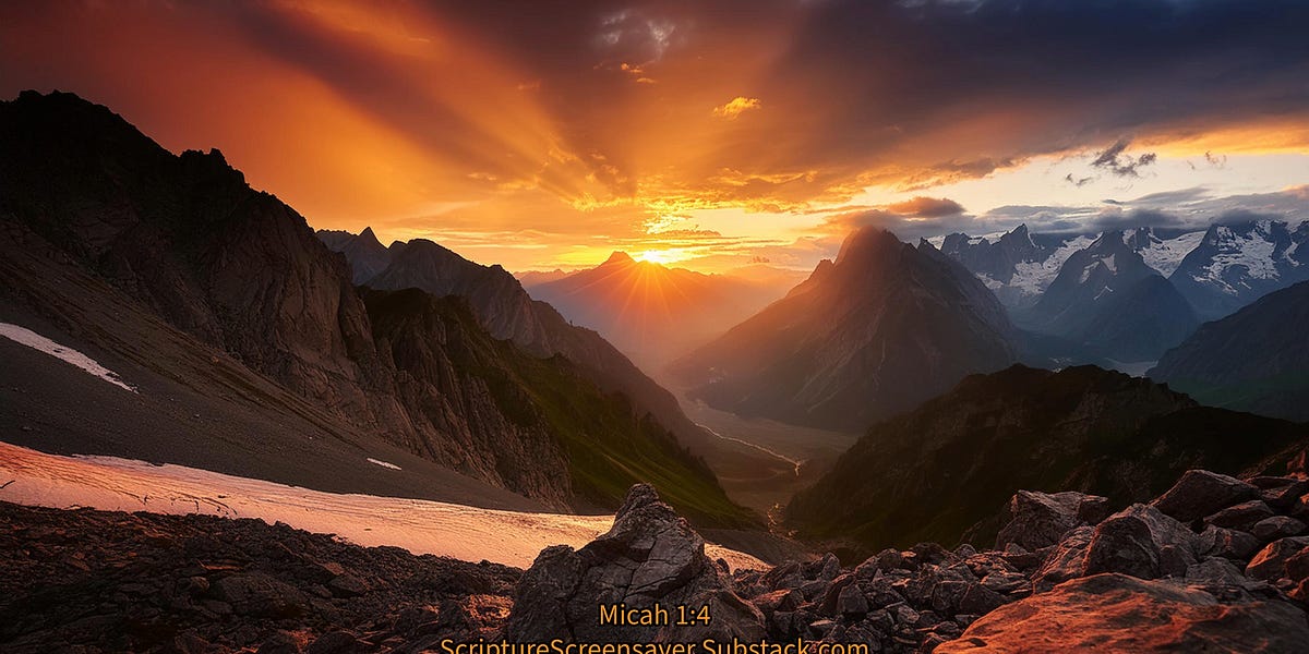 The Power Of God... - Scripture Screensaver