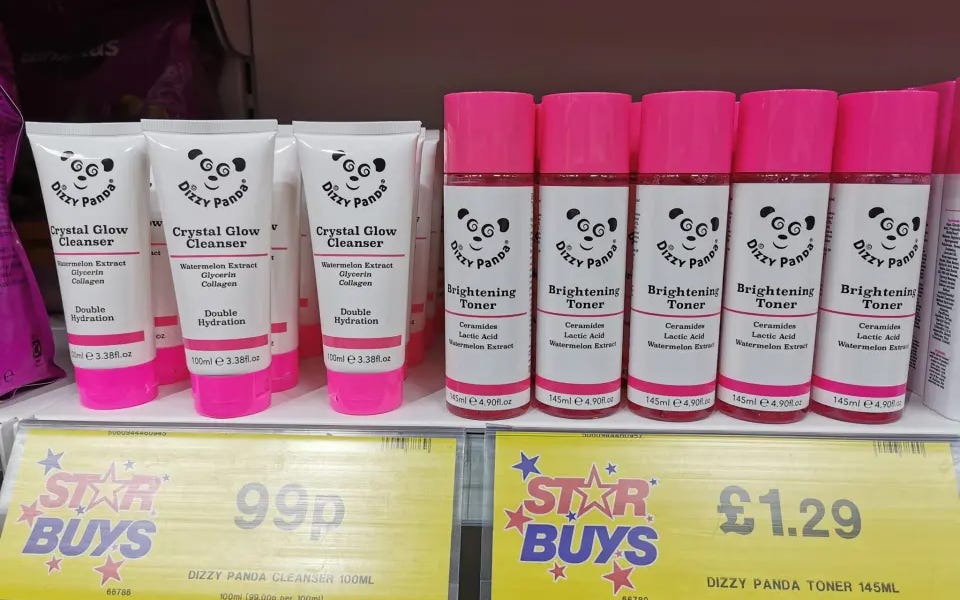 Is 'Dizzy Panda' a skincare dupe too far? - by LC