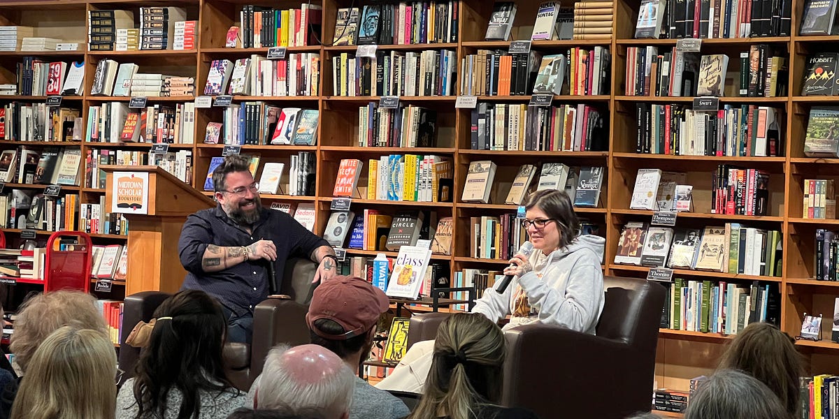 Stephanie Land + Isaac Fitzgerald - by Dana Ray