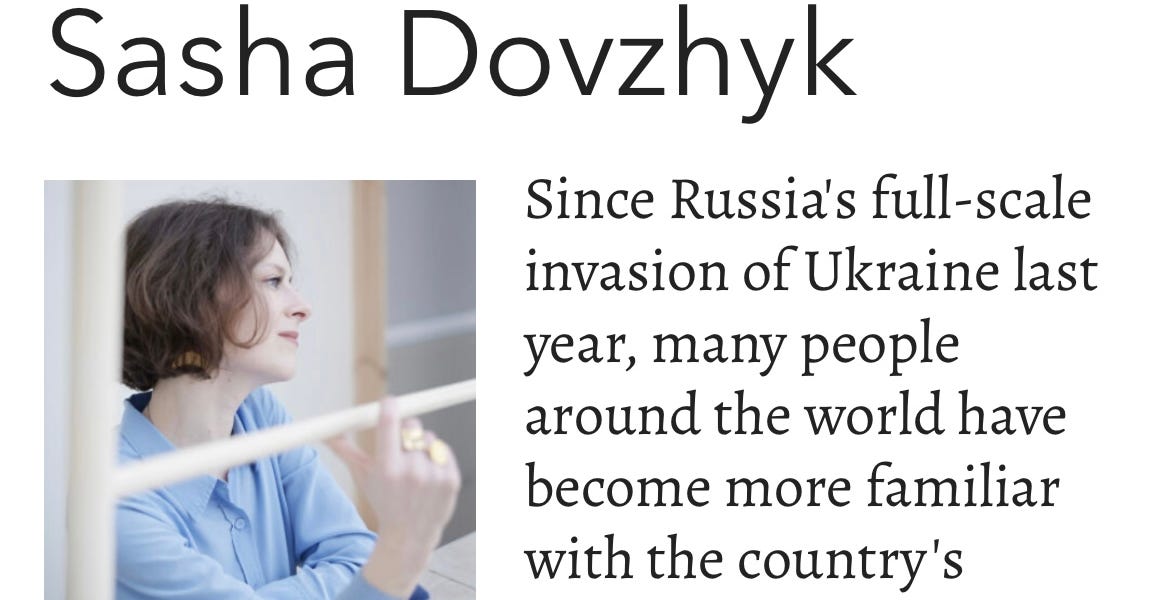 Ukrainian Literature in Five Books - by Dr Sasha Dovzhyk