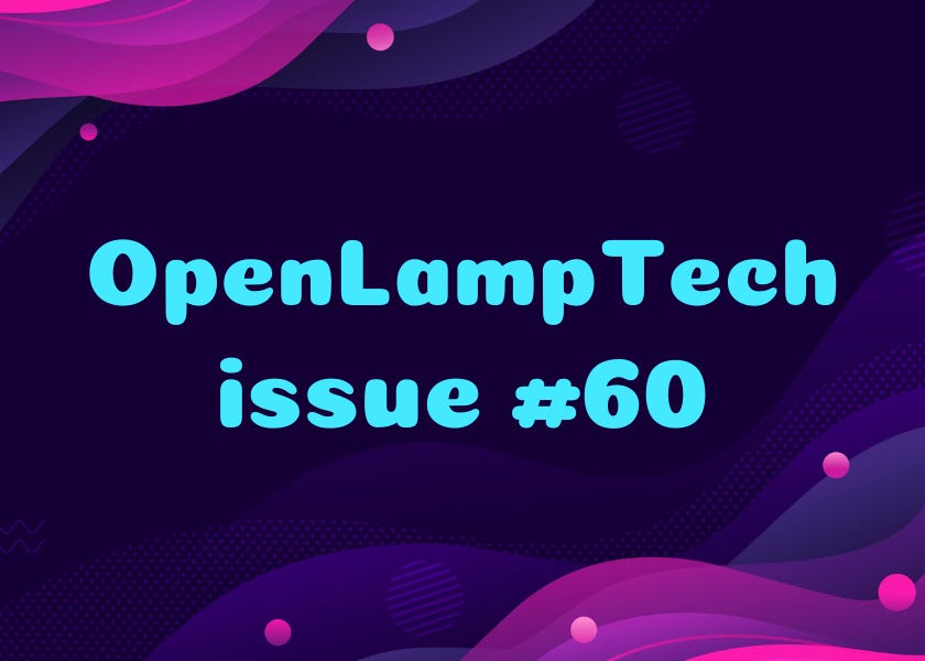 OpenLampTech issue #60 - by Josh Otwell - OpenLampTech
