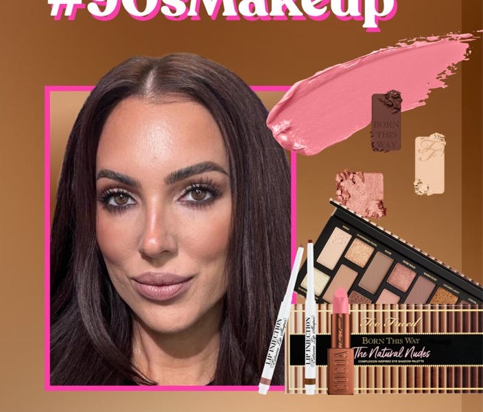 How to get that iconic 90s makeup look - Too Faced