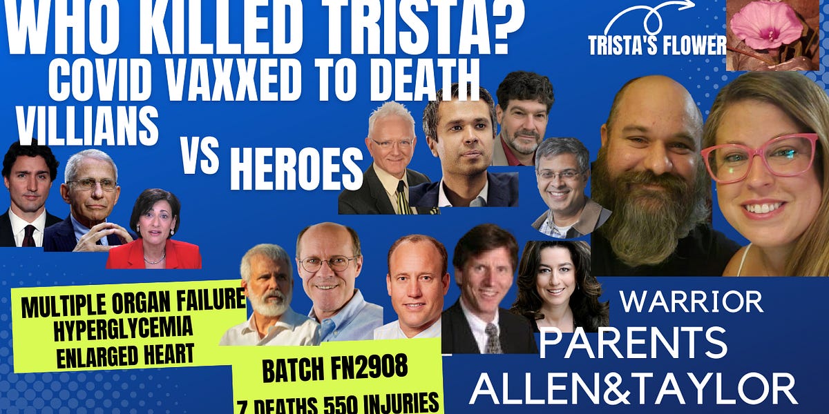 RAND PAUL GRILLS MODERNA CEO, WHO KILLED TRISTA?
