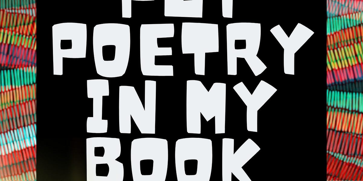 Why I Put Poetry in my Book - by Camille - this.