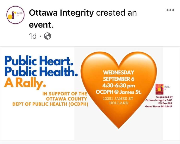 The Story Behind the Ottawa County Health Department Budget