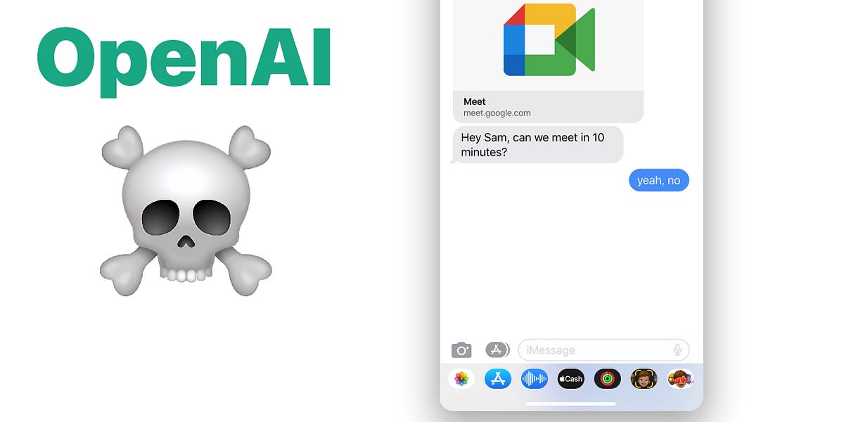 OpenAI fumbled the AI race? - by Oran O'Flynn
