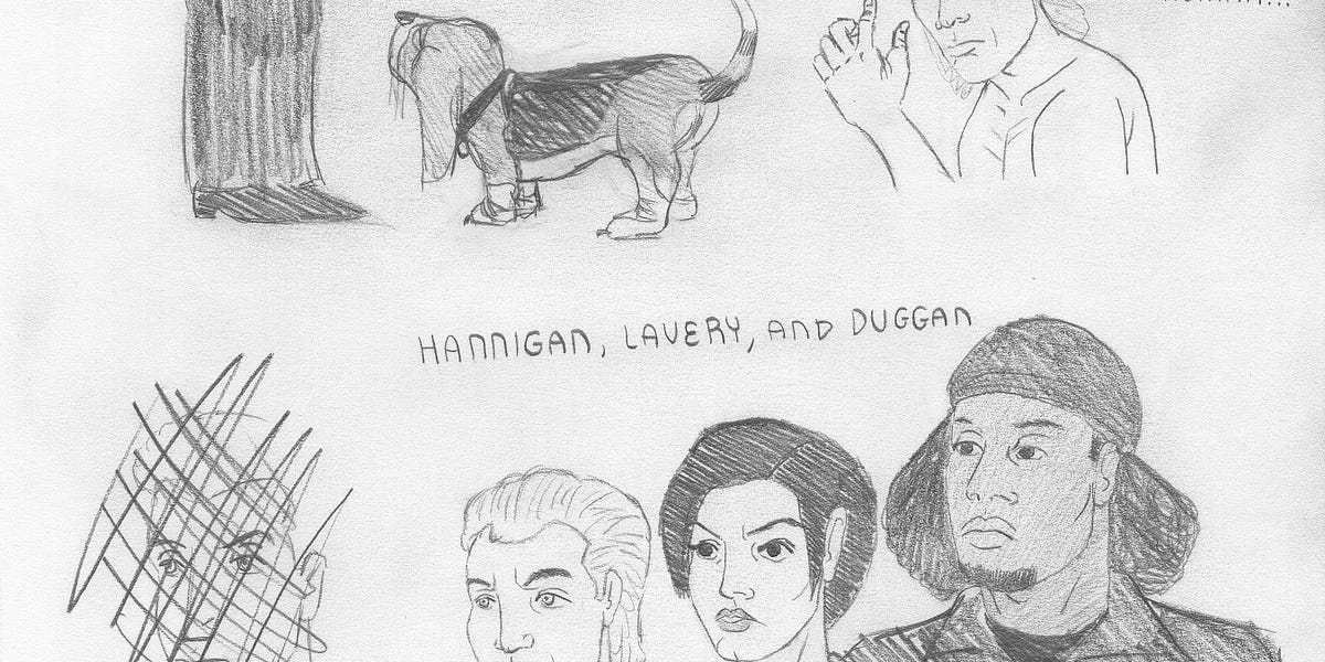 The State Trooper concept sketches