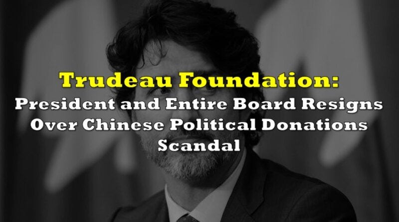 Portrait Of Trudeau Foundation CEO, Board Resignation Paints Dangerous ...