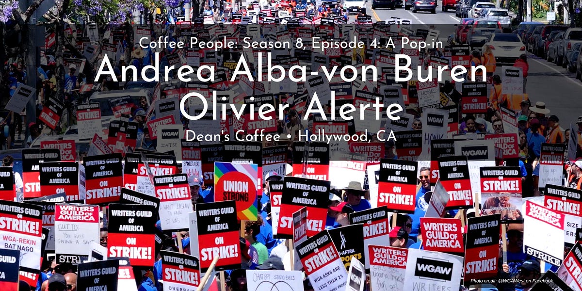 Coffee People: Andrea Alba-von Buren & Olivier Alerte, Dean's Coffee