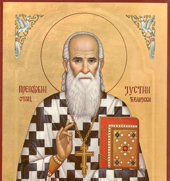 Saint Justin Popovic, Philosophy of Christ - Samurai