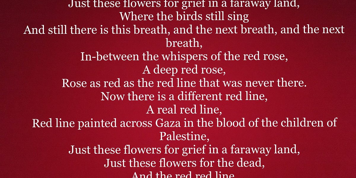 The Red Line - Jilan’s Substack