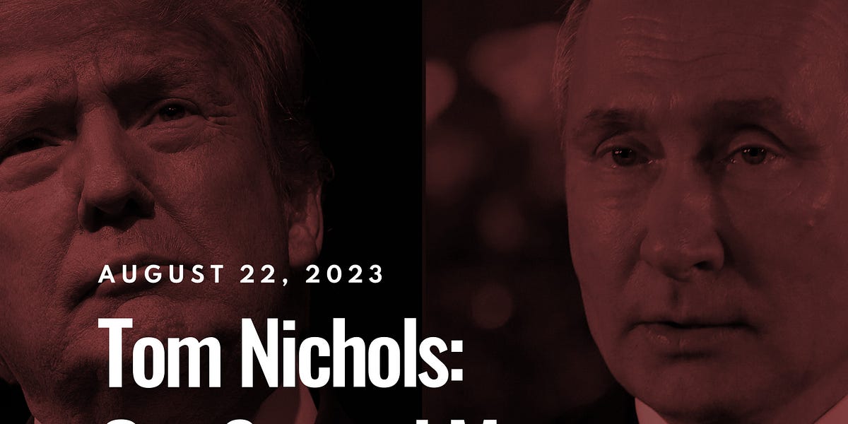 Tom Nichols: Our Surreal Moment - by Charlie Sykes