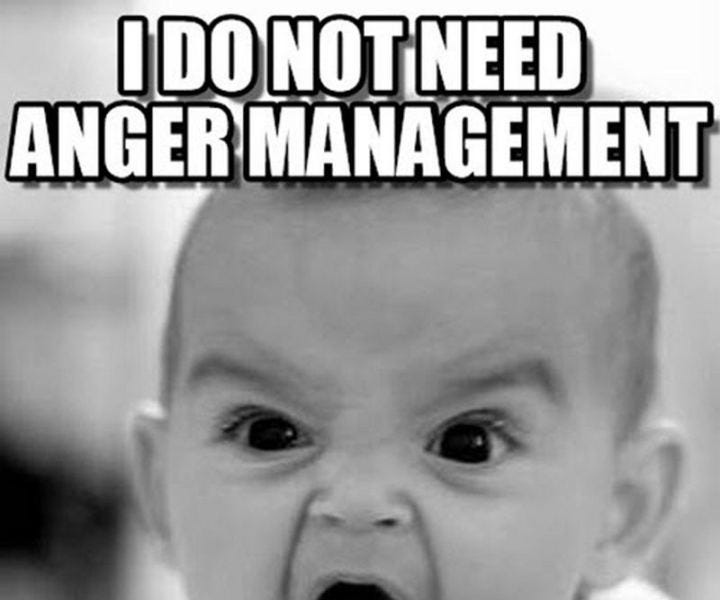 Anger management made me a better leader