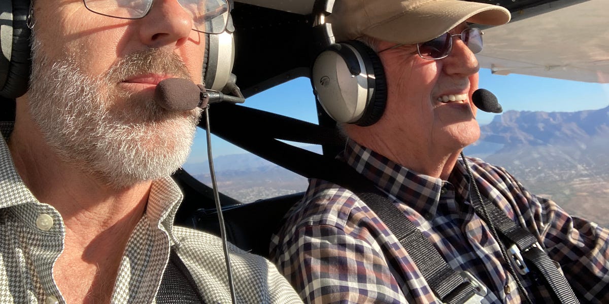 The Airman - by Tim Yoder - Tim’s Long Echo